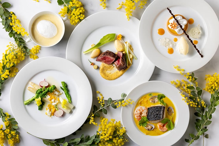 Restaurants at a luxurious Roppongi hotel, Grand Hyatt Tokyo